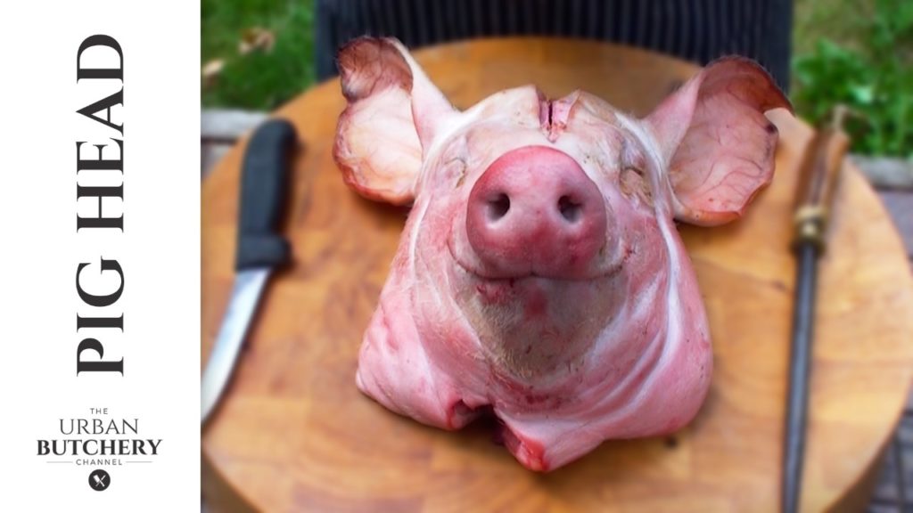 How to butcher a Pig's head - The Urban Butchery Channel