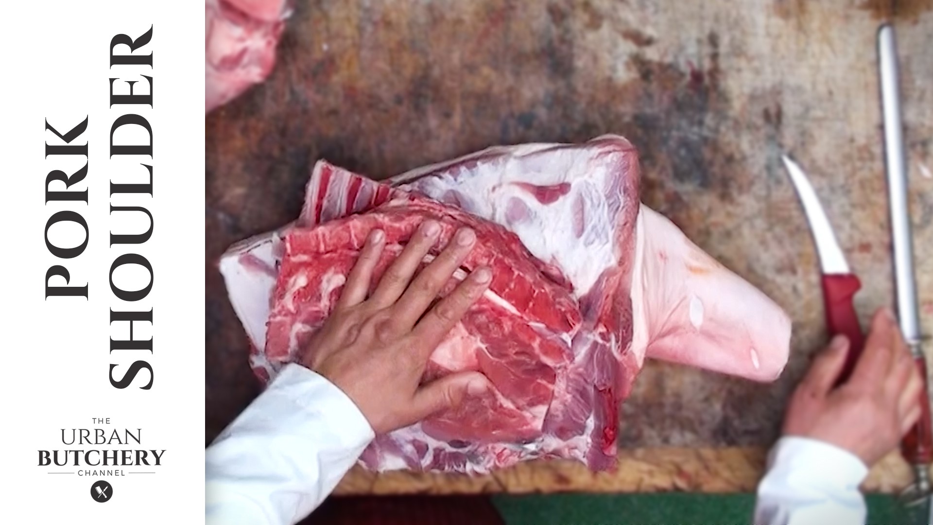 Butcher a Pork Shoulder like a professional - The Urban Butchery Channel